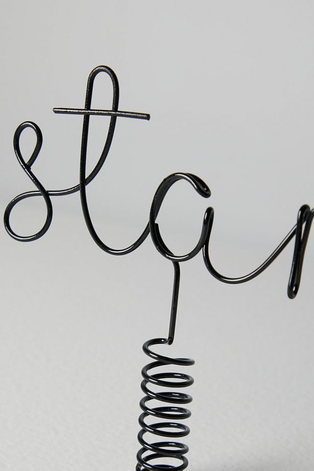 Wire Word Tree Topper | Free People