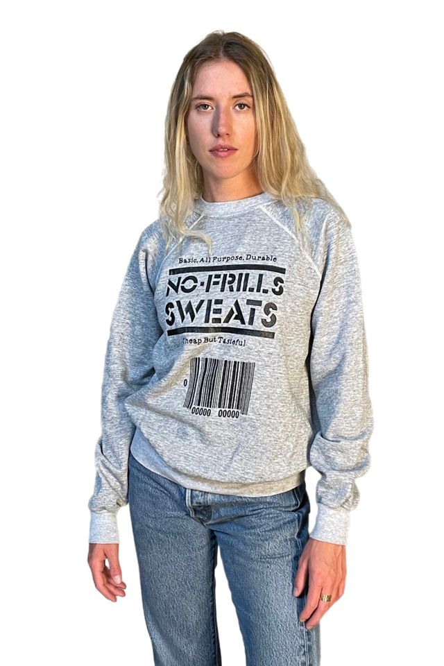 Vintage No-Frills Sweats Sweatshirt Selected By Villains Vintage | Free ...