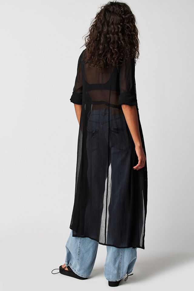 We The Free Be Free Sheer Maxi Top | Free People