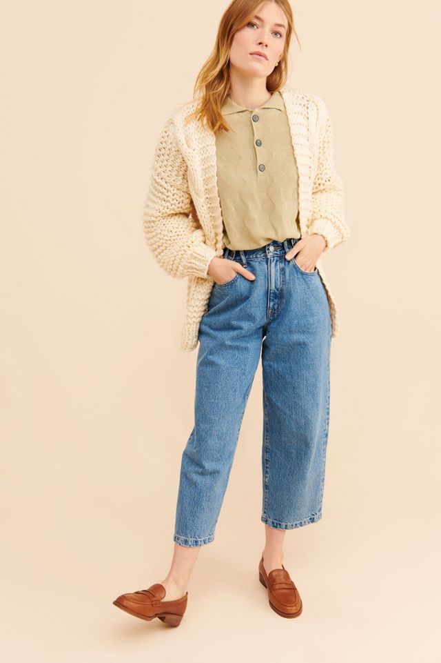 Edwin Maiia Cropped Wide-Leg Jeans | Free People