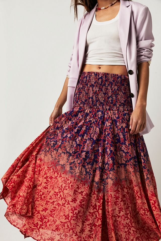 Off Tropic Convertible Maxi Skirt | Free People