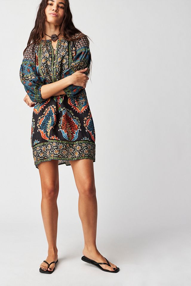 BOTEH Rhea Mini Smock Dress | Free People