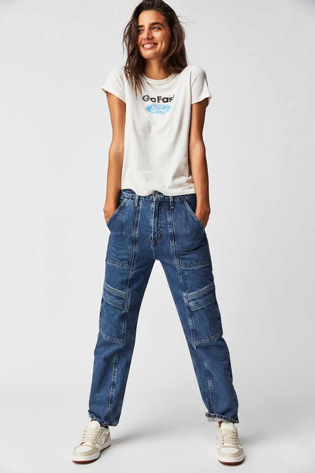 AGOLDE Cooper Cargo Jeans | Free People