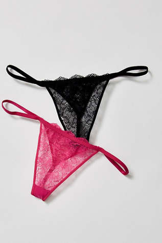 Lot de 2 strings sans coutures Bright Eyes | Free People FR