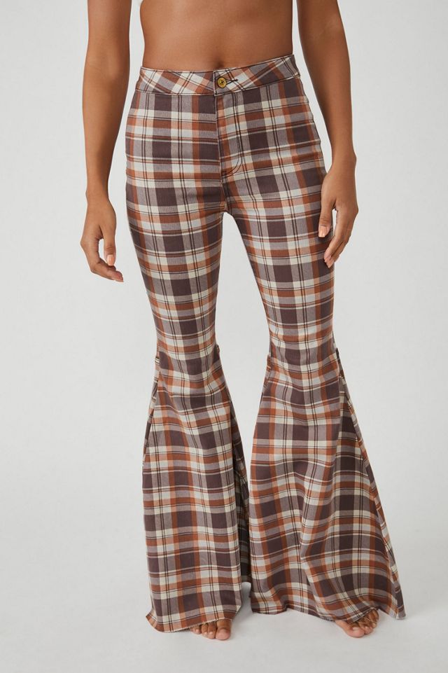 Just Float On Printed Flare Jeans | Free People