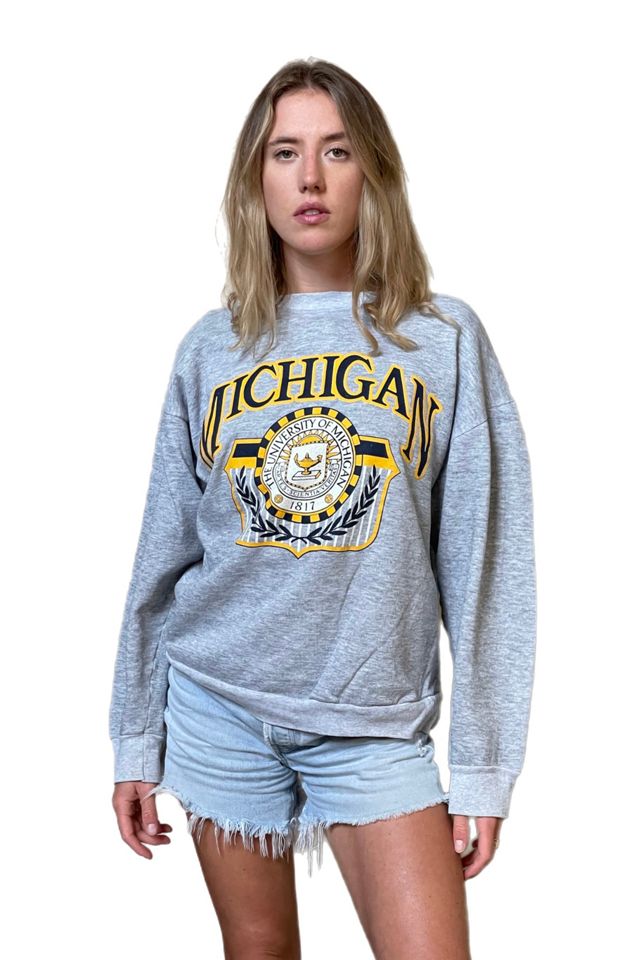 Vintage University of Michigan Sweatshirt Selected By Villains Vintage ...