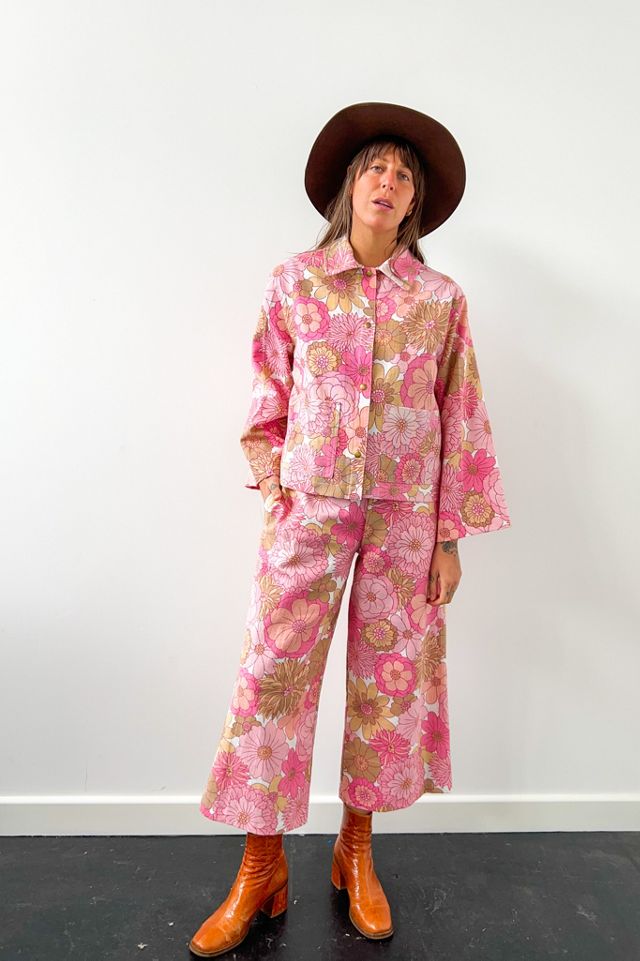 Magpie Vintage Marley Flower Power Chore Jacket | Free People