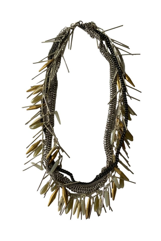 Vintage 1990's Multi Chain Neckless Beads Necklace Selected By ...