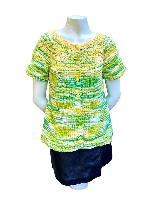 Vintage Hand Knit Space Dye Top Selected by Garbage Soup | Free People