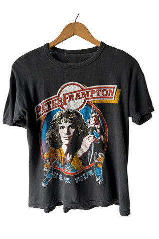 Vintage 1970's Peter Frampton Concert T-shirt Selected by Vintage ...