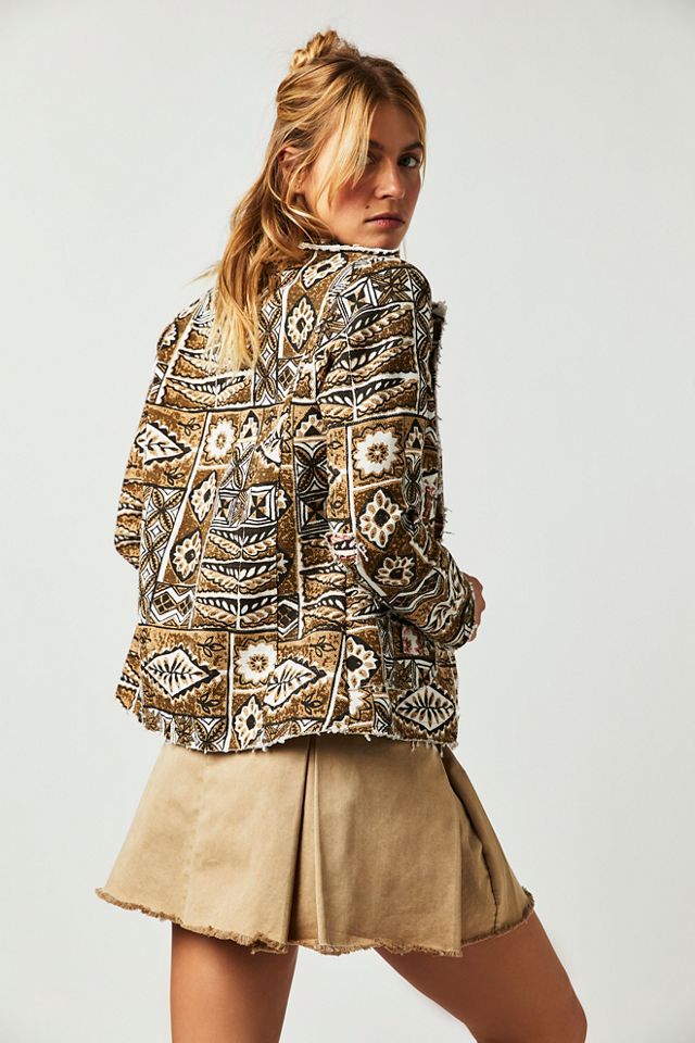 Annacoco Hawaii Tapa Jacket | Free People UK
