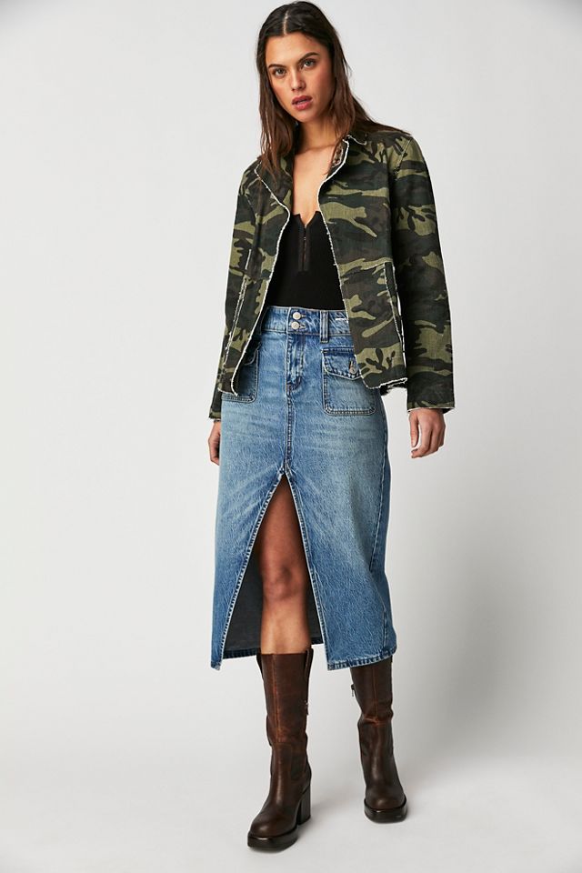 Camo Jacket | Free People UK