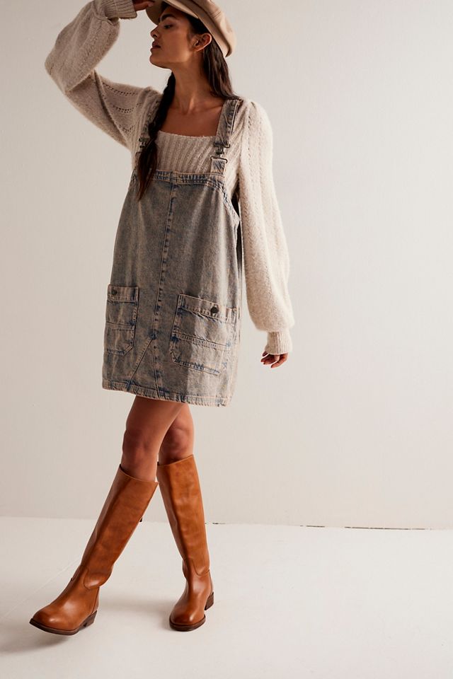 We The Free Overall Smock Mini Top | Free People UK