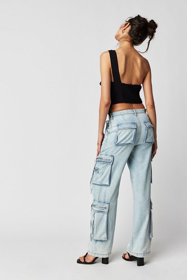 Cargo Zip Jeans | Free People