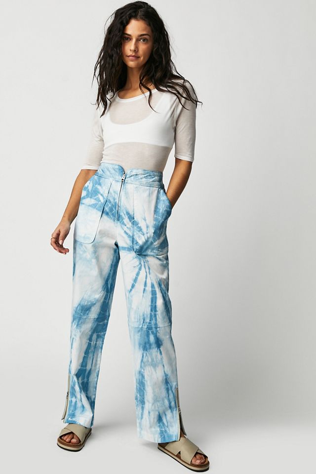 Uniform Zip-Up Trousers | Free People UK
