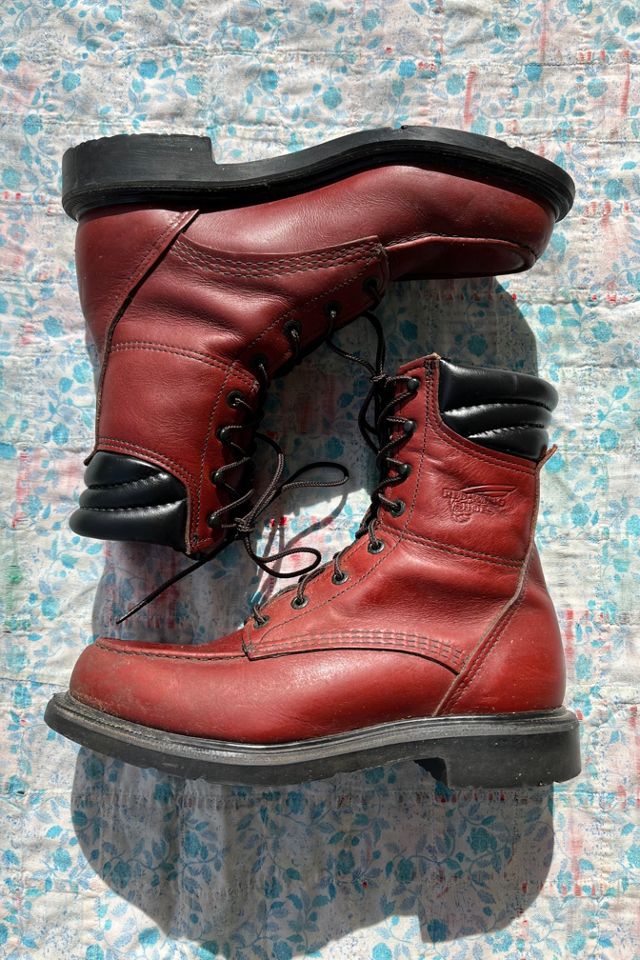 Red Wings 402 Lace Up Boots Selected by Wax Plant | Free People