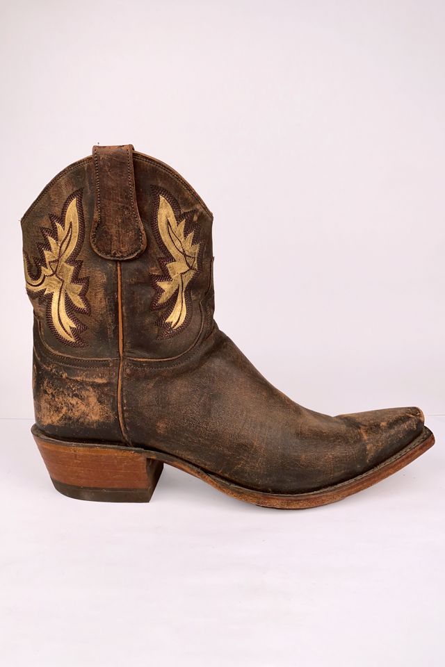 Handpainted Golden Marcella Boots Selected by Mikaela Friedman | Free ...