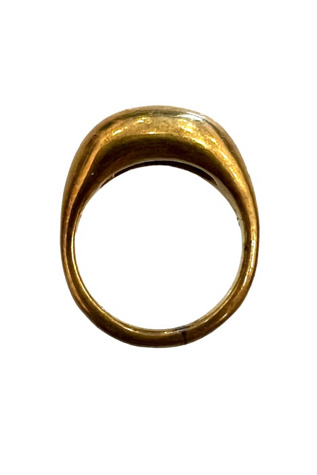 Mondo Mondo 14k Gold Plated Cafe Ring Selected by Personal Choice ...