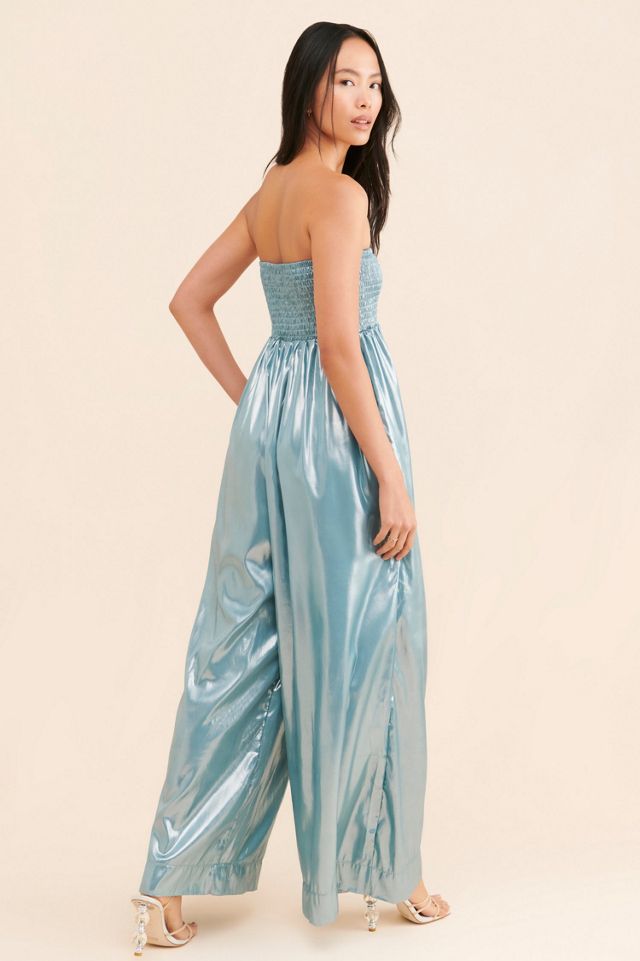 Julie Metallic Jumpsuit | Free People