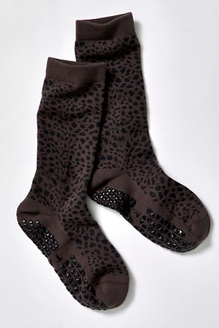 Jess Dusk Lynx Grip Socks | Free People