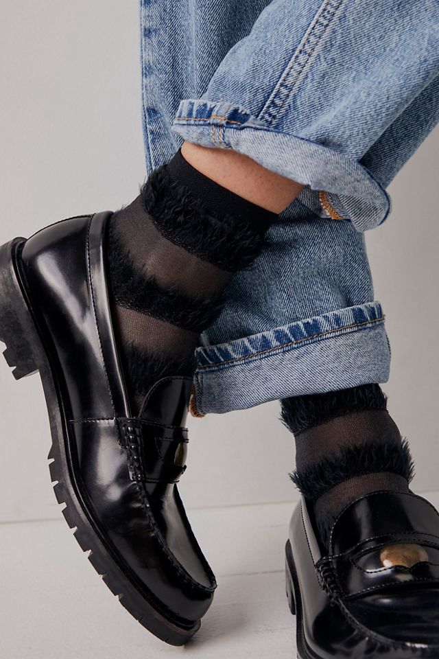 Josephine Sheer Short Crew Socks | Free People