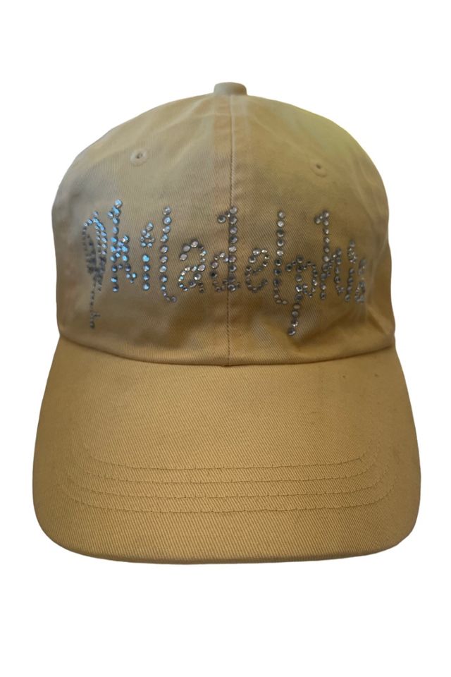 Y2K Philadelphia Rhinestone Baseball Cap Selected by Personal Choice ...