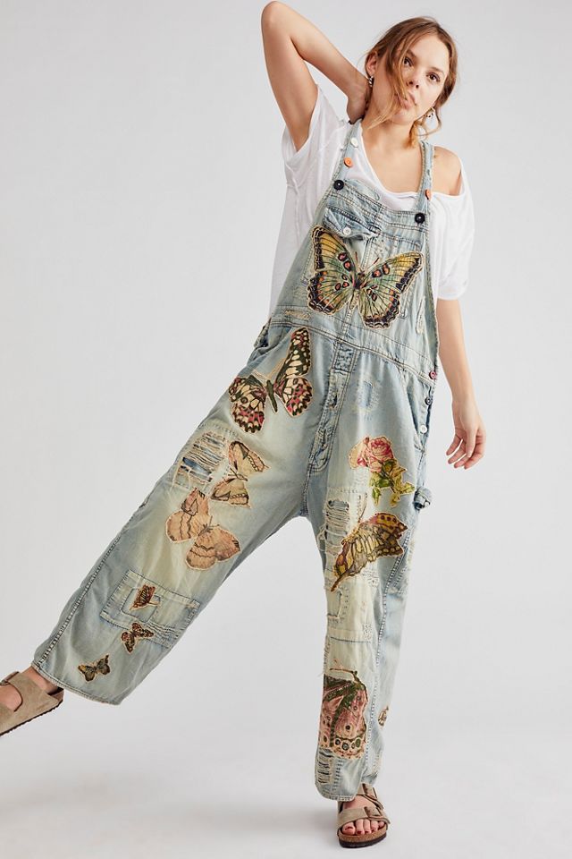 Magnolia Pearl Mariposa Overalls | Free People