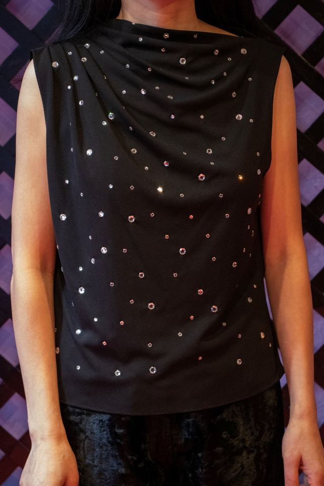 Anna Sui Vintage Rhinestone Tank | Free People