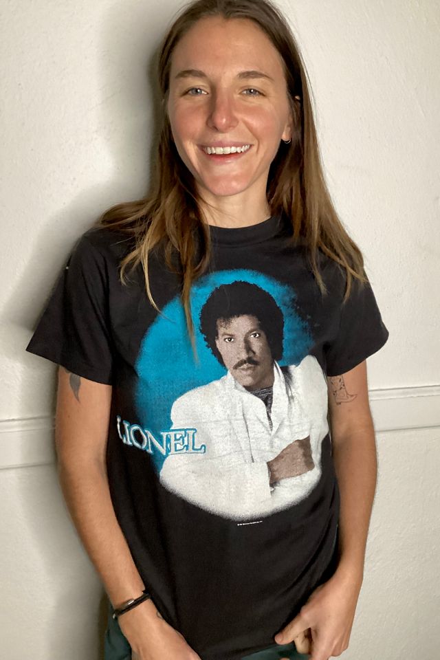 1986 Lionel Ritchie Tour Shirt Selected by Cherry | Free People