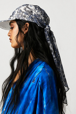 Paisley Print Scarf Cap | Free People