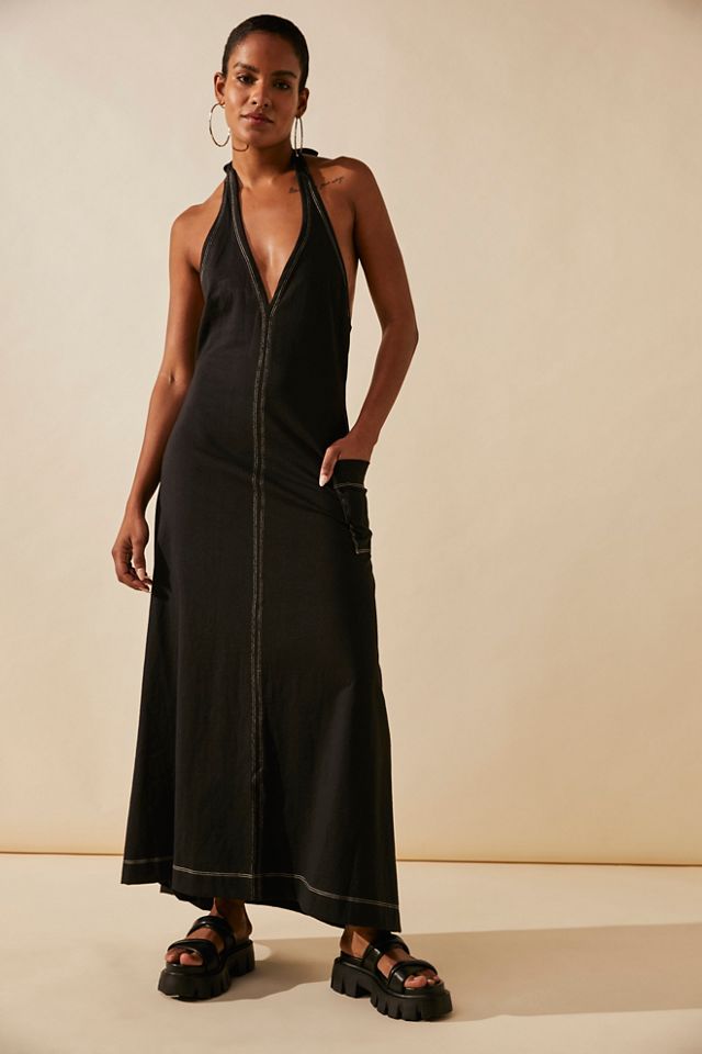 Victoria Low-Back Maxi Dress | Free People