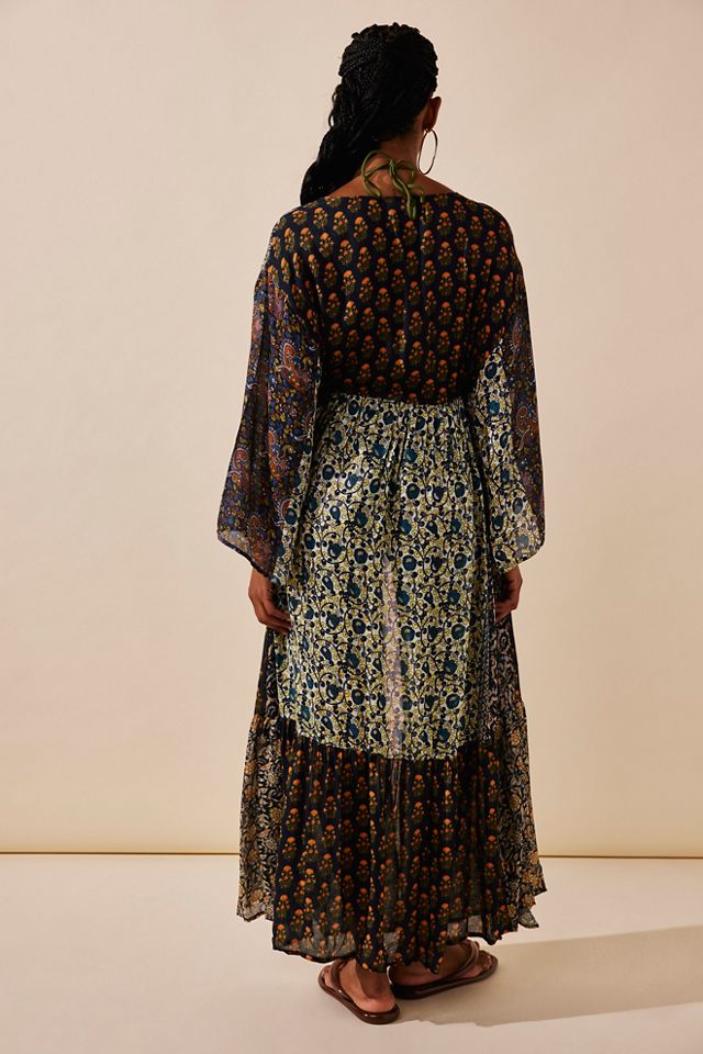 Free People Bombay Mixed Print Kimono - 82464439