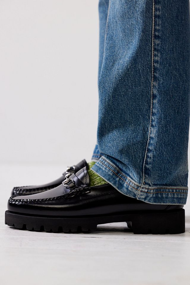 G.H. Bass Lianna Bit Super Lug Loafers | Free People