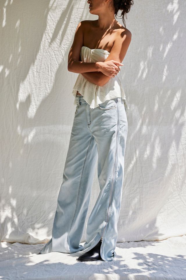 SER.O.YA Zoya Zipper Jeans | Free People