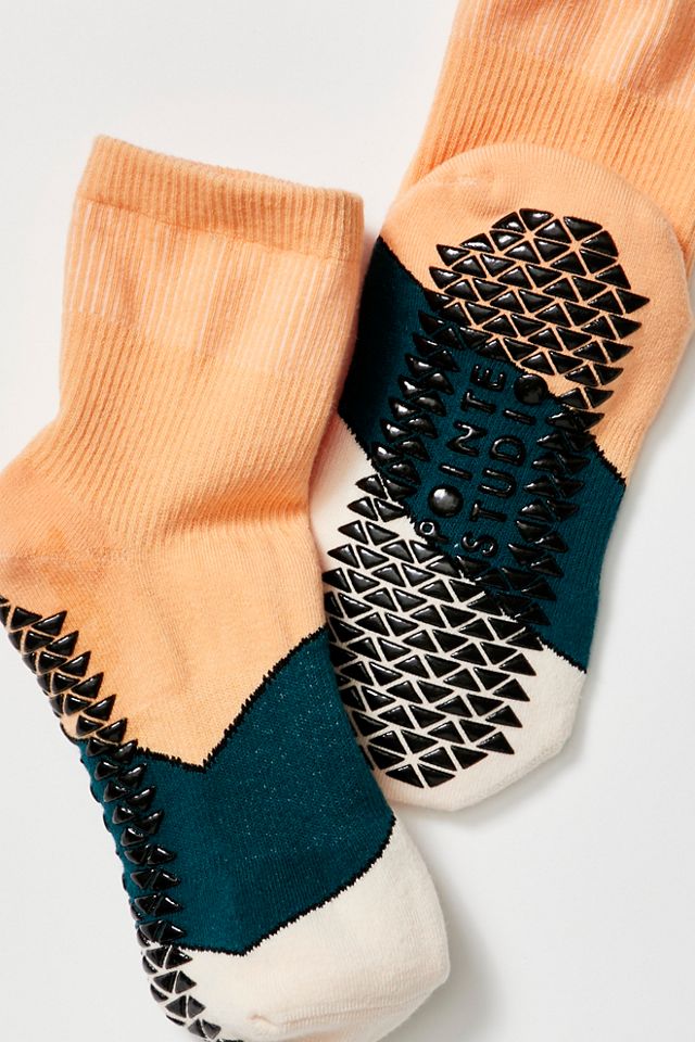 Chevron Stripe Grip Socks | Free People UK