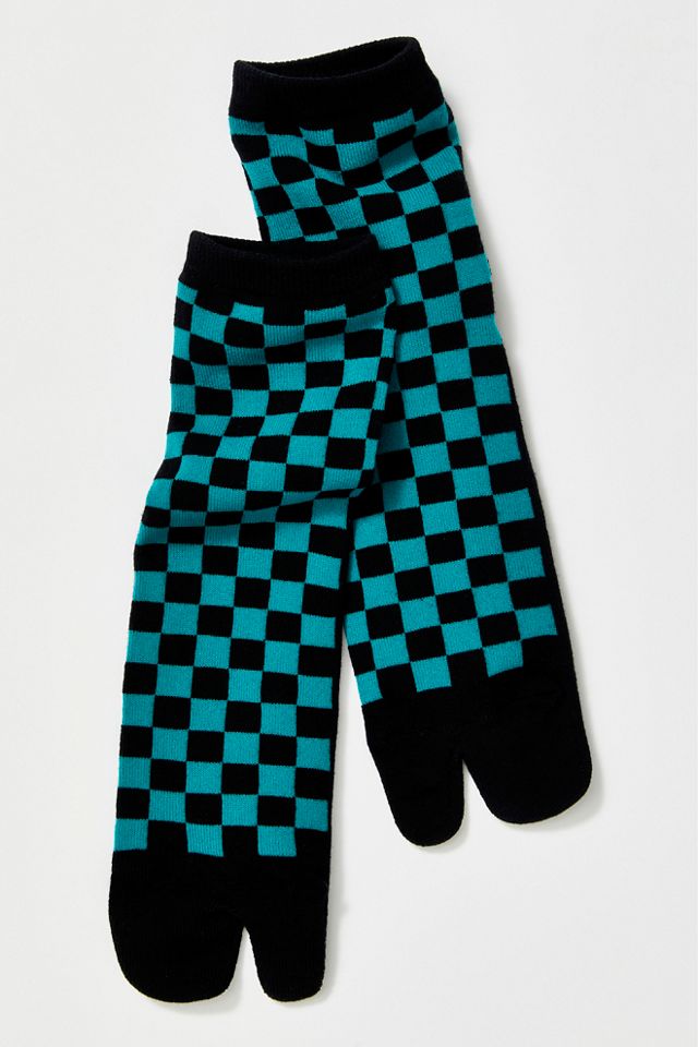 Checkered Tabi Socks | Free People UK
