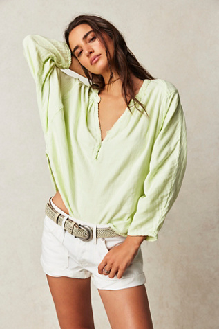 CP Shades Double Cloth Solid Swing Top | Free People UK