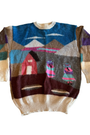 Vintage Alpaca Pictorial Sweater Selected by Personal Choice | Free People