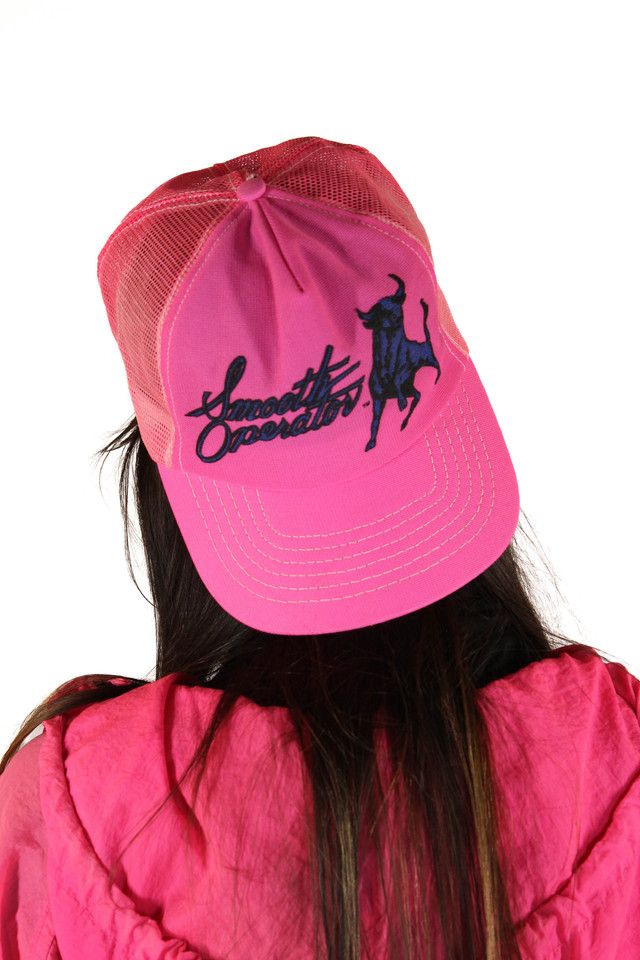 Hot Pink Smooth Operator Cap Selected By Moons + Junes Vintage | Free ...