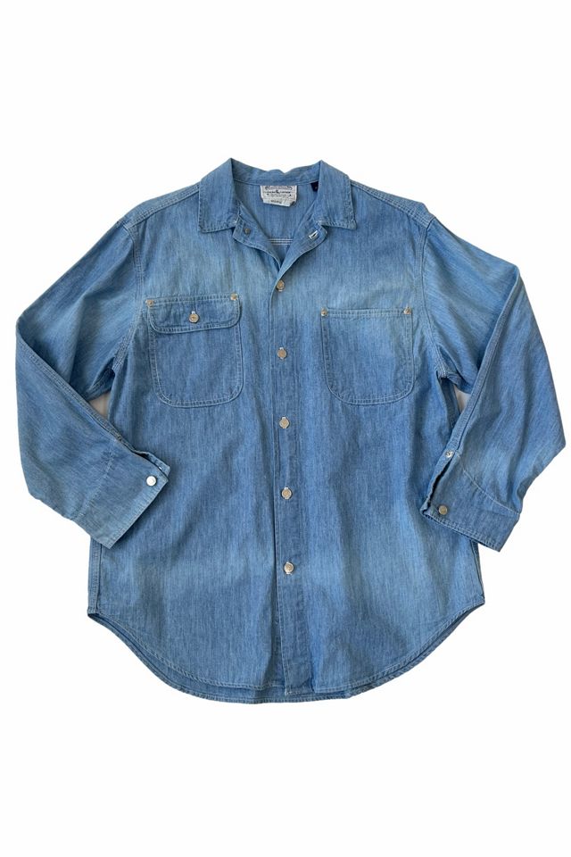 Vintage Faded Denim Shirt Selected by Raleigh Vintage | Free People