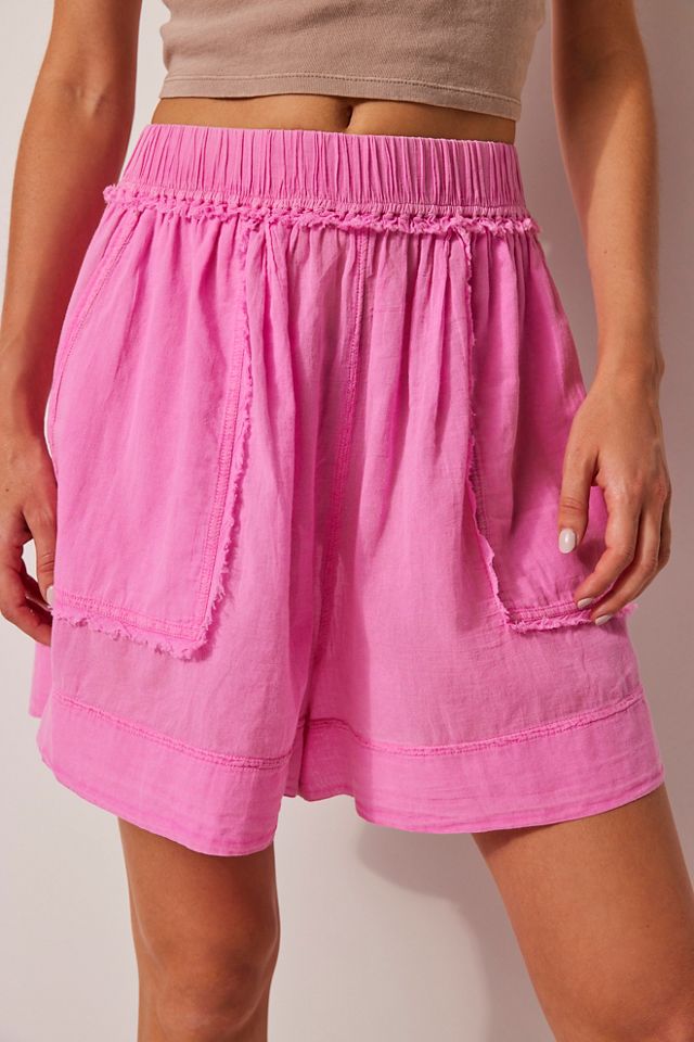Heating Up Woven Boxer Shorts | Free People UK