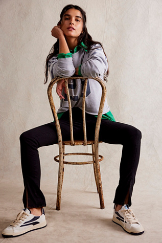 We The Free Double Dutch Pull-On Slit Skinny Jeans | Free People