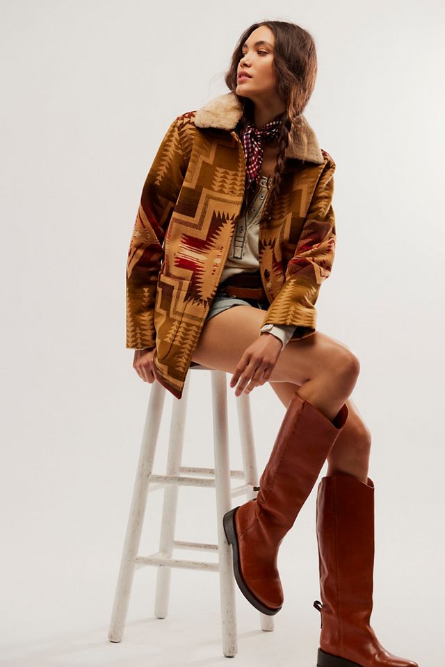 Pendleton Brownsville Coat | Free People