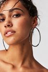 Oval Oversized Hoops | Free People