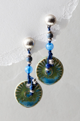 Jacklin Ceramic Dangle Earrings | Free People