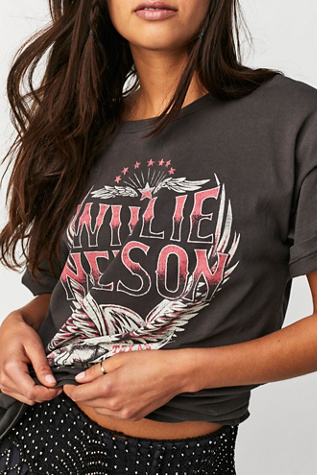 Willie Nelson Eagle Merch Tee | Free People UK