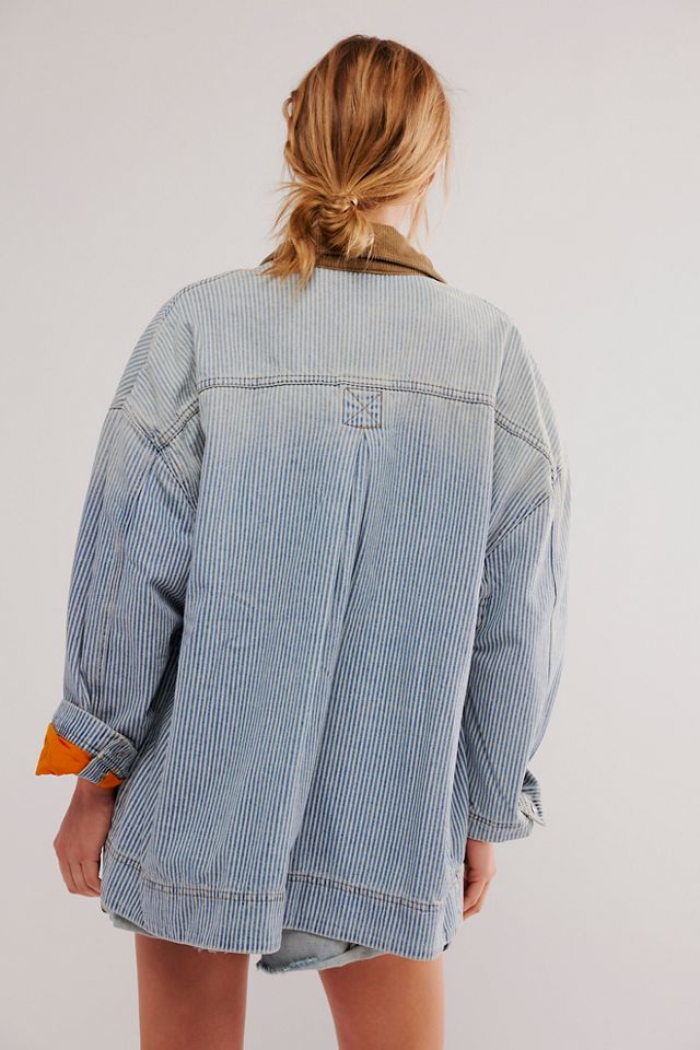 We The Free Denim Barn Coat | Free People