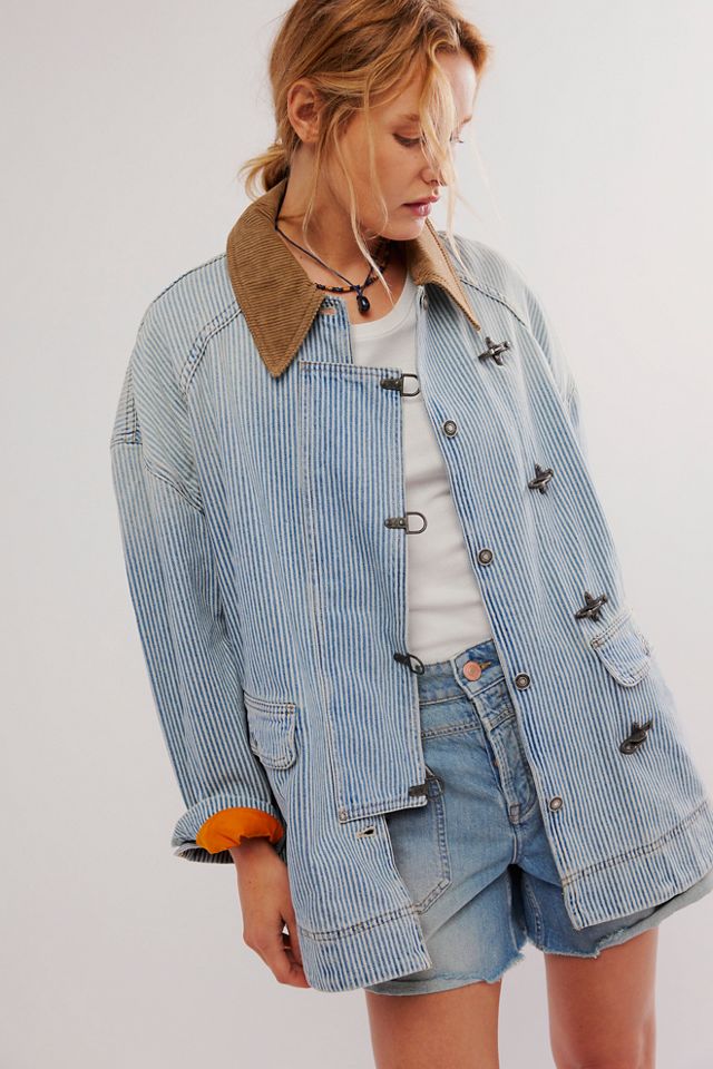 We The Free Denim Barn Coat | Free People
