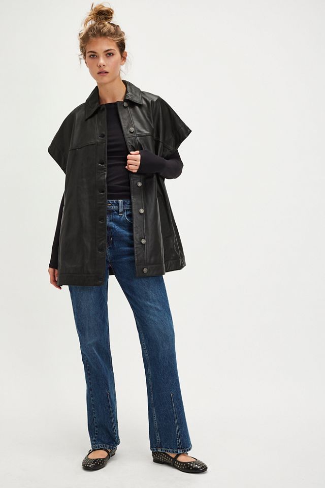 We The Free Rancho Leather Jacket | Free People