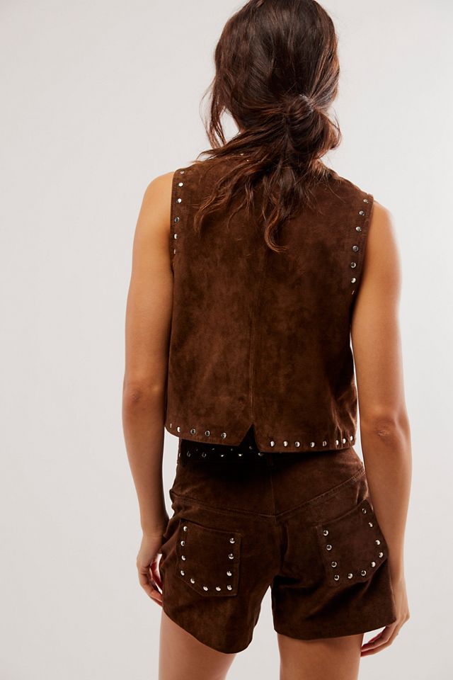 Driftwood Suede Studded Suit Set | Free People UK